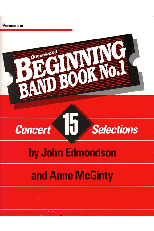 Manning Music - Queenwood Beginning Band Book 1 - Percussion Q886017